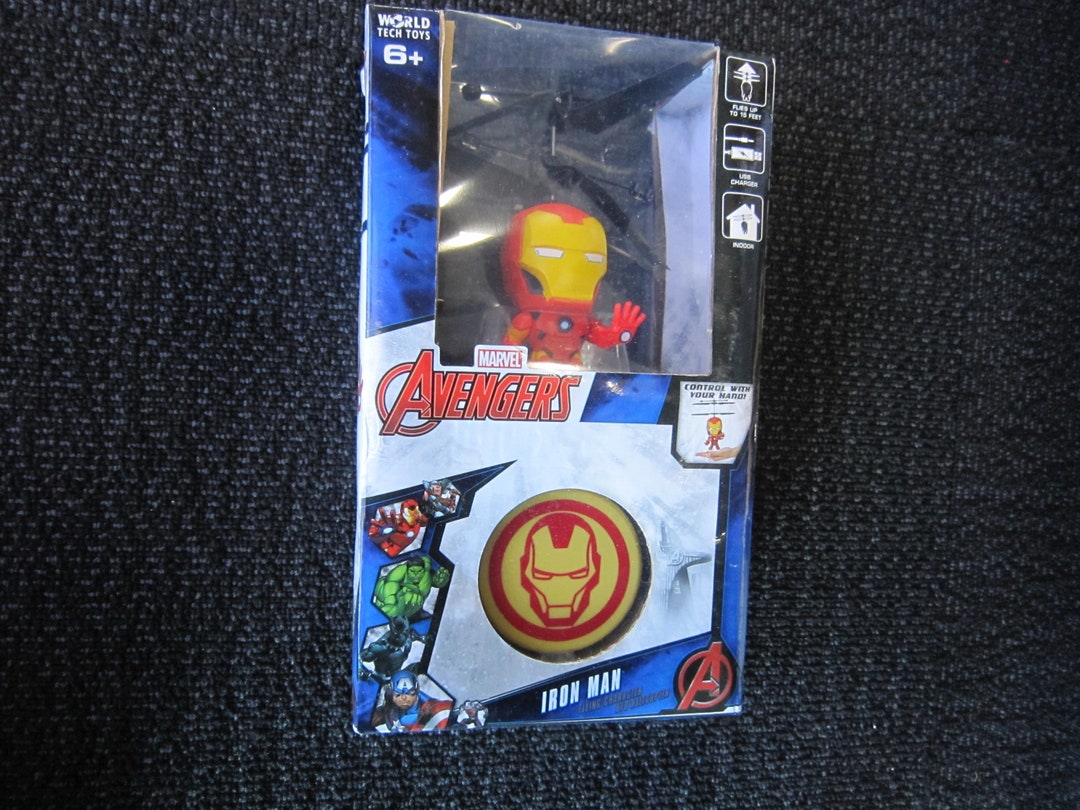 Iron Man Flying Character UFO Helicopter - Etsy