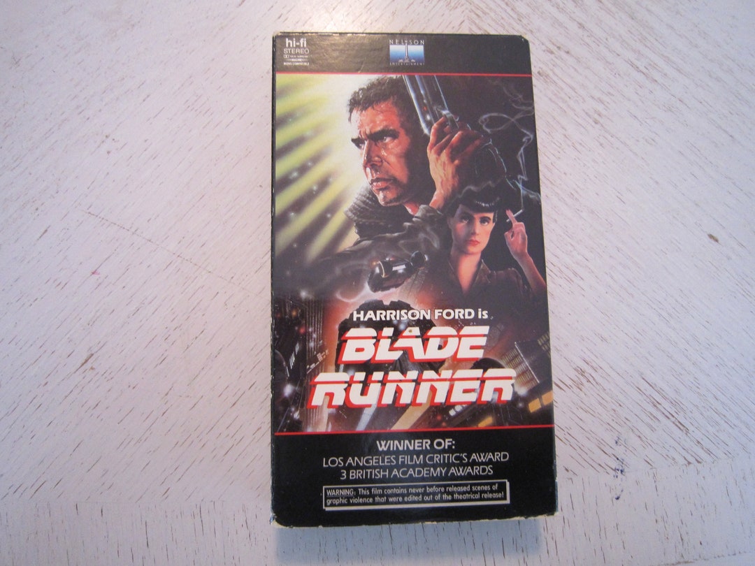 1994 Blade Runner VHS Tape Harrison Ford - Etsy