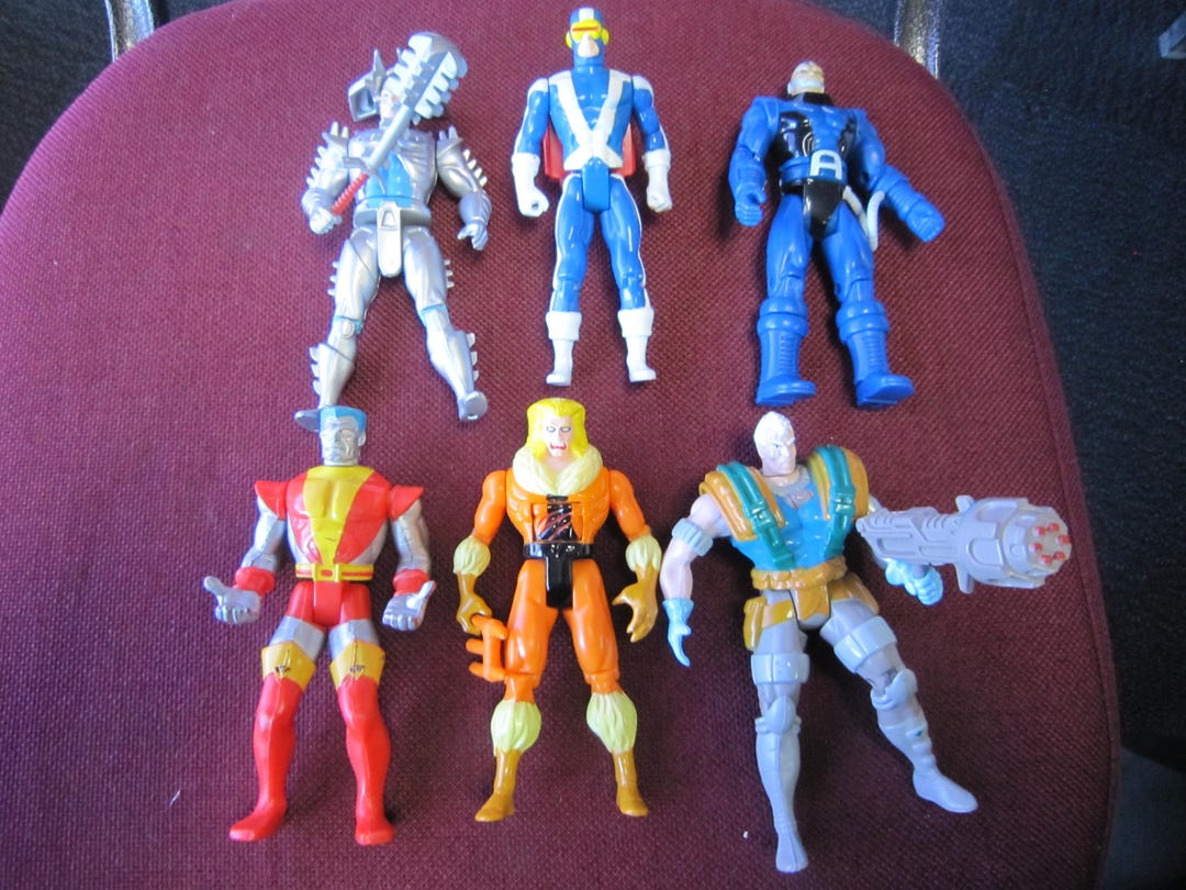 1990's X-men Figures - Cyclops, Cable, Apocalypse & More - Etsy