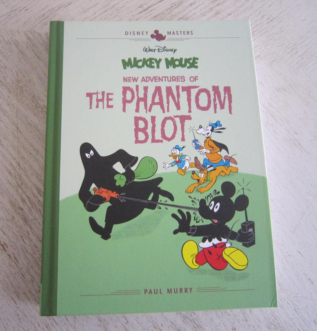 Mickey Mouse Hard Cover - the Phantom Blot, Disney Masters, NM - Etsy