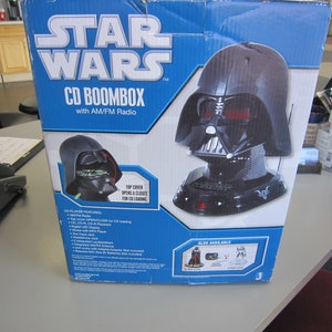 Star Wars Darth Vader C.D. Boombox, NIB - Etsy