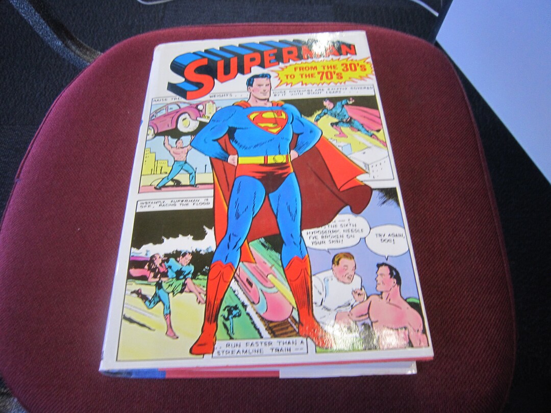 Superman Hardcover From the 30's to the 70's - Etsy