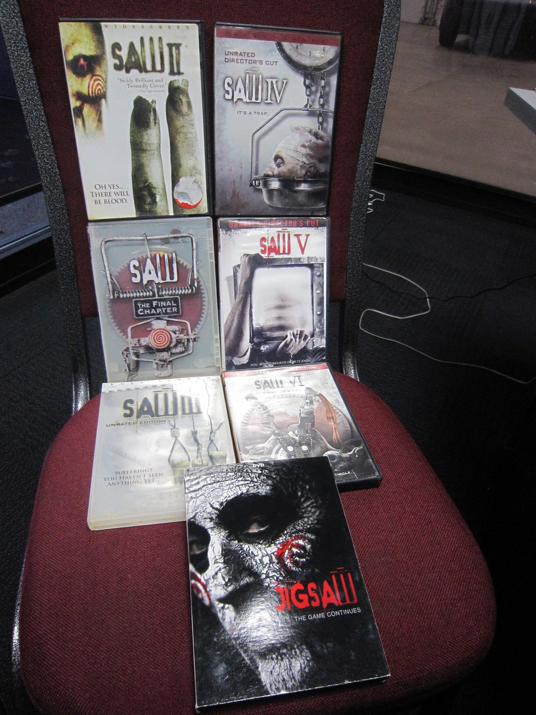 Saw DVD Collection horror - Etsy