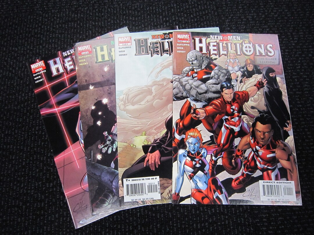 New X-men Hellions 1 to 4 Set Clayton Henry Art - Etsy