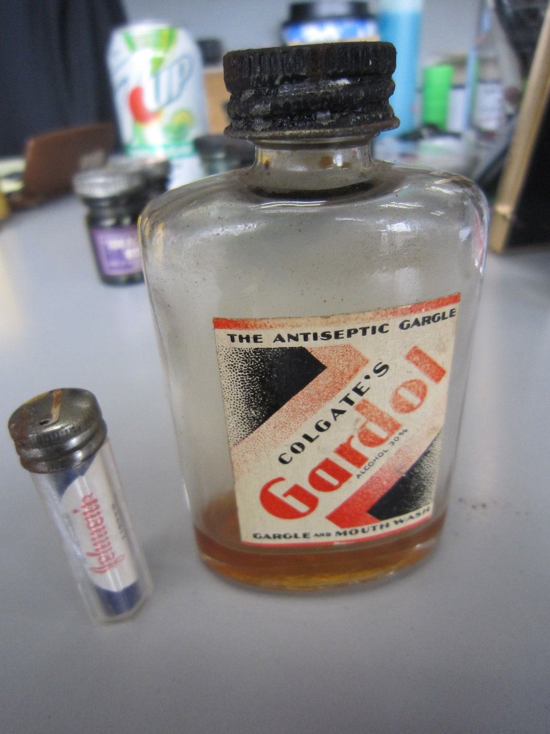Colgate's Gardol Glass Bottle - 1930's? - Etsy