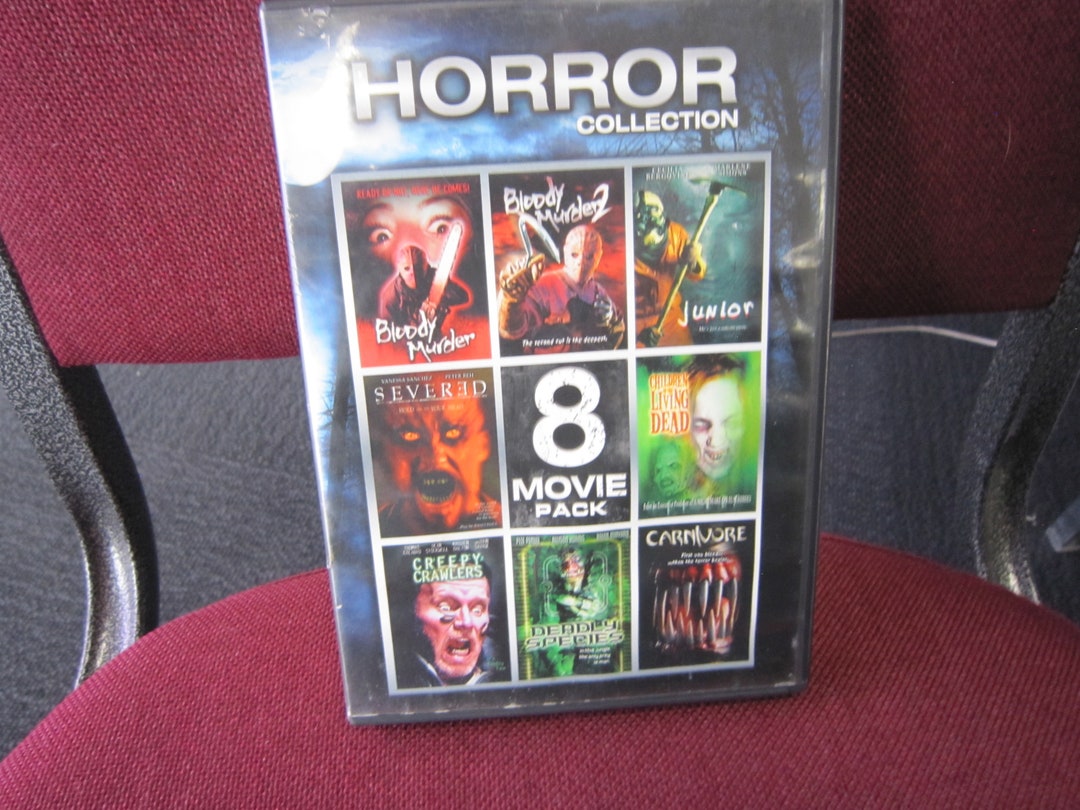 Horror Collection DVD 8 Movie Pack - Etsy