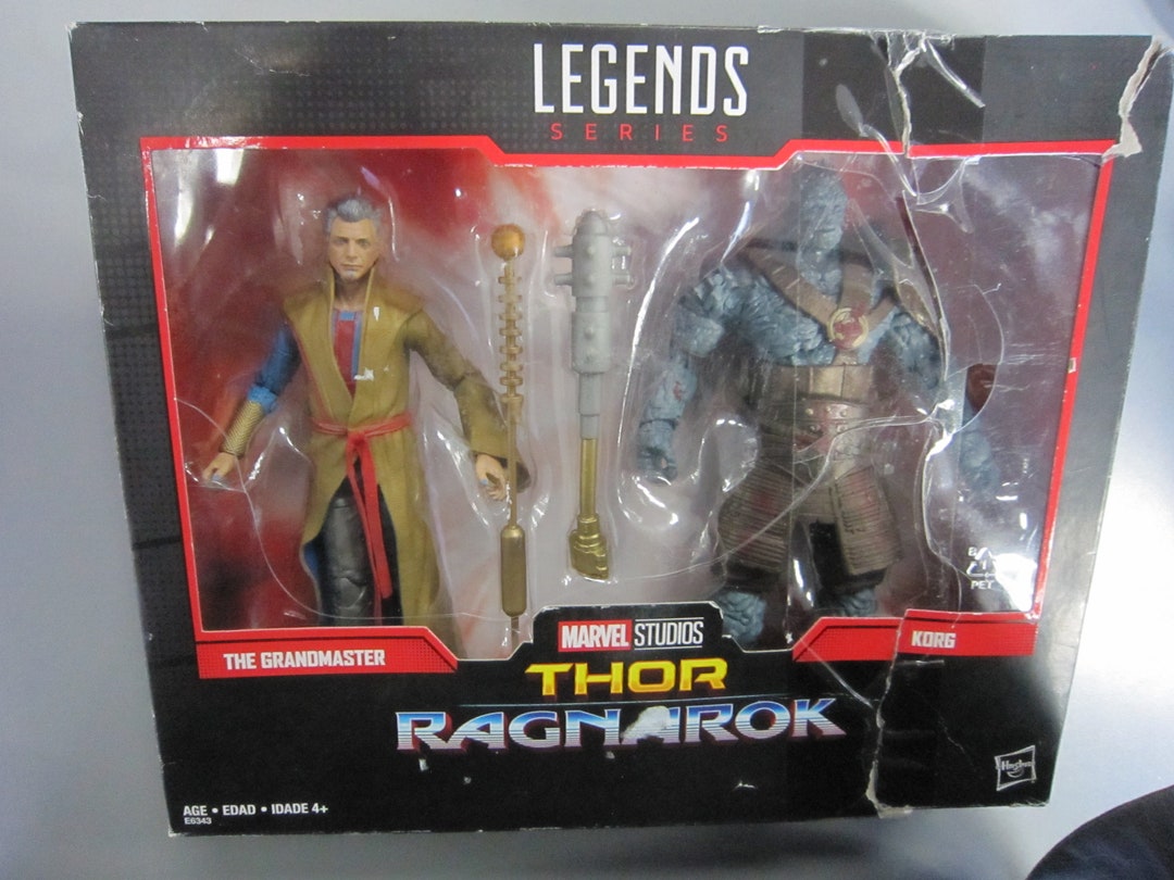 Marvel Legends Thor Ragnarok 2 Pack - Grandmaster and Korg - Etsy