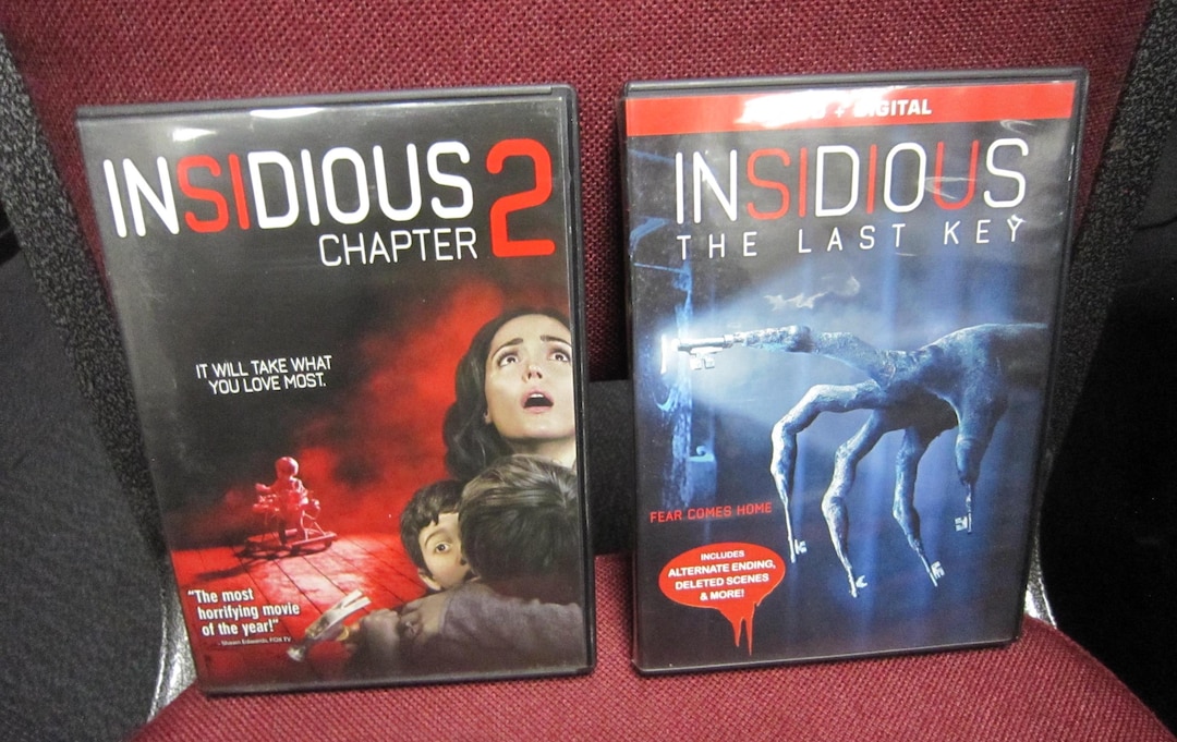 Insidious DVD Lot - Horror - Etsy