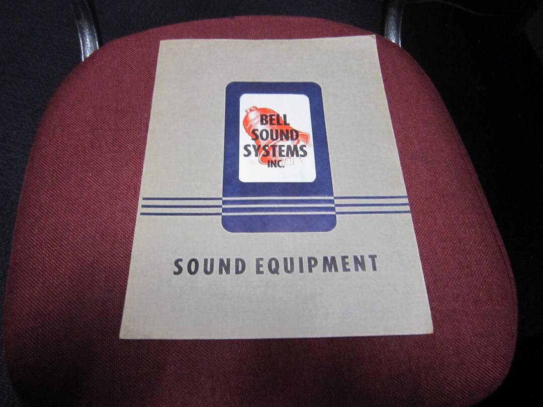 Bell Sound Systems 1950's - Etsy
