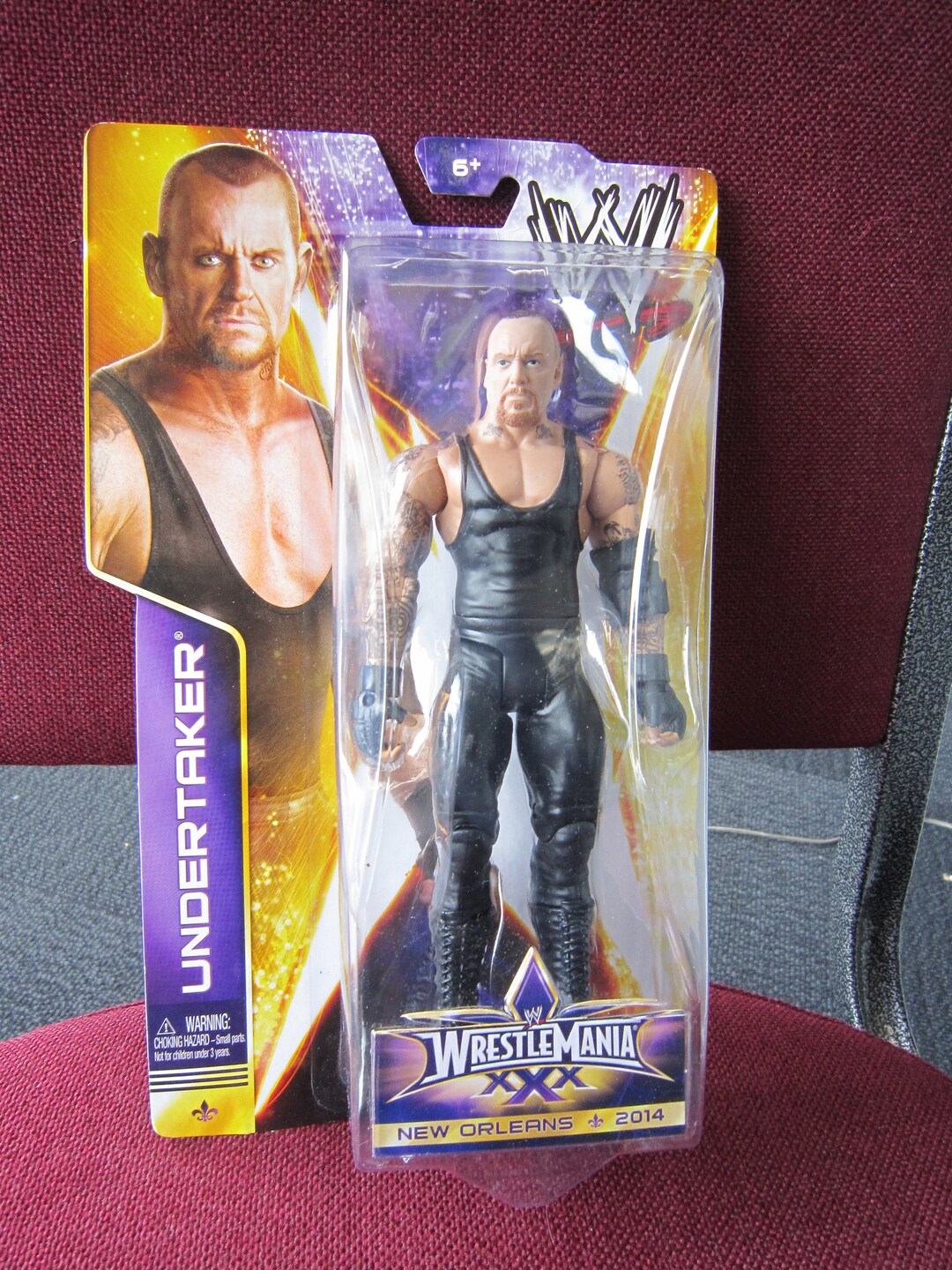WWE Undertaker Action Figure M.O.C. - Etsy