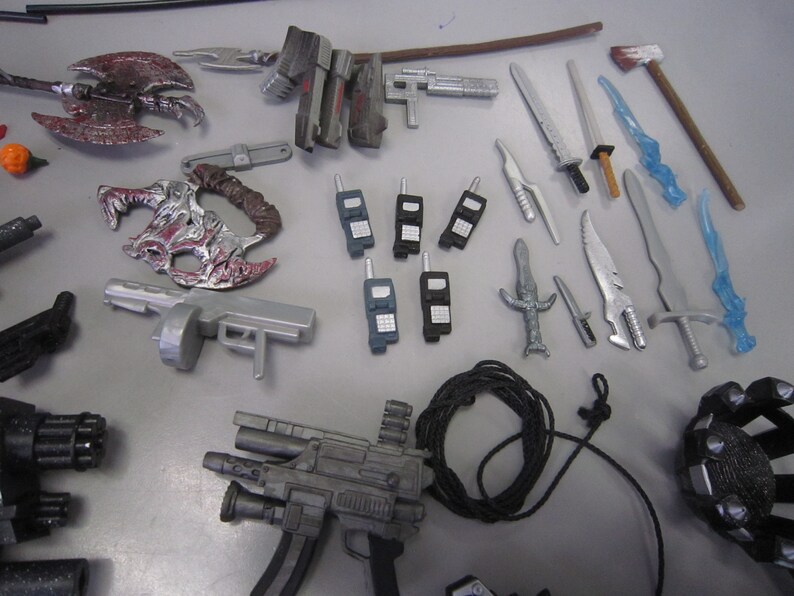 Vintage Action Figure Weapons & Parts Spawn Marvel Etc. | Etsy