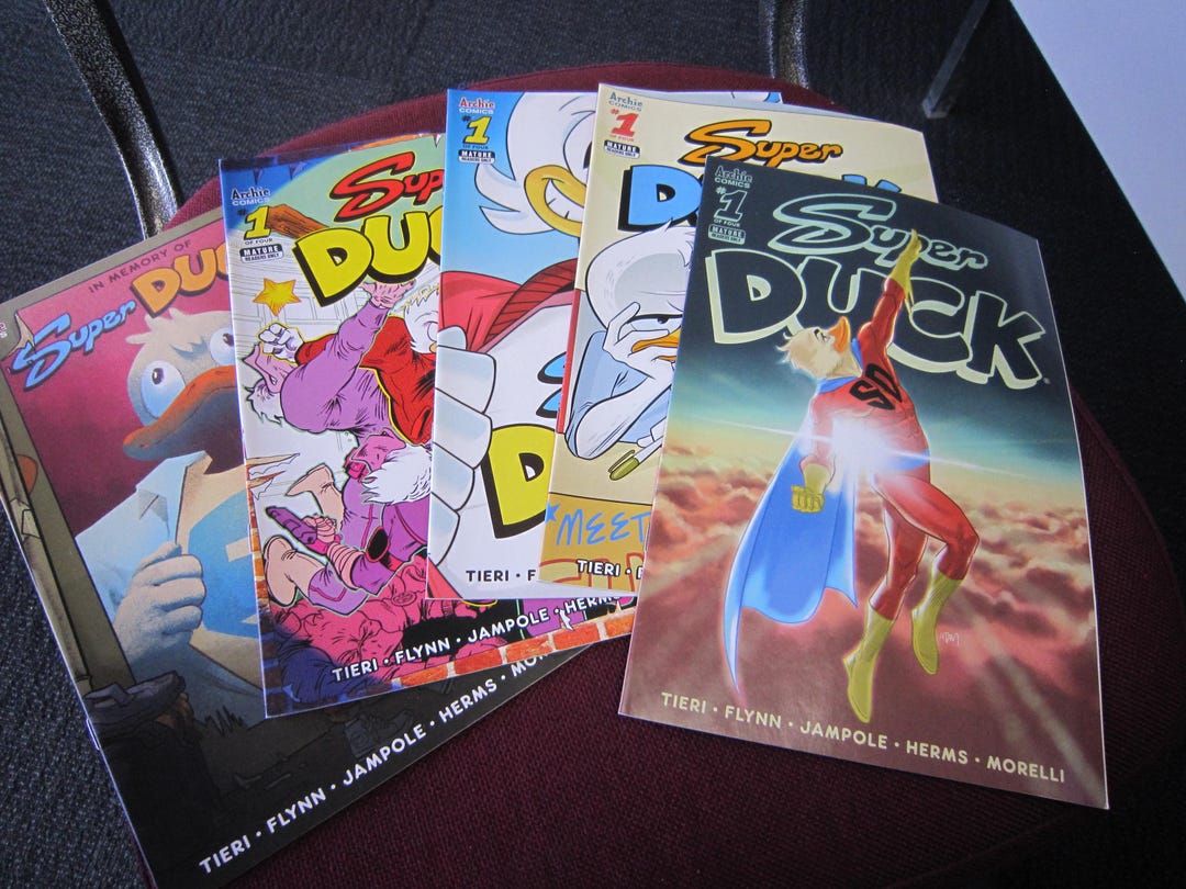 Super Duck Comic Lot - #1 Issues by Archie, NM - Etsy
