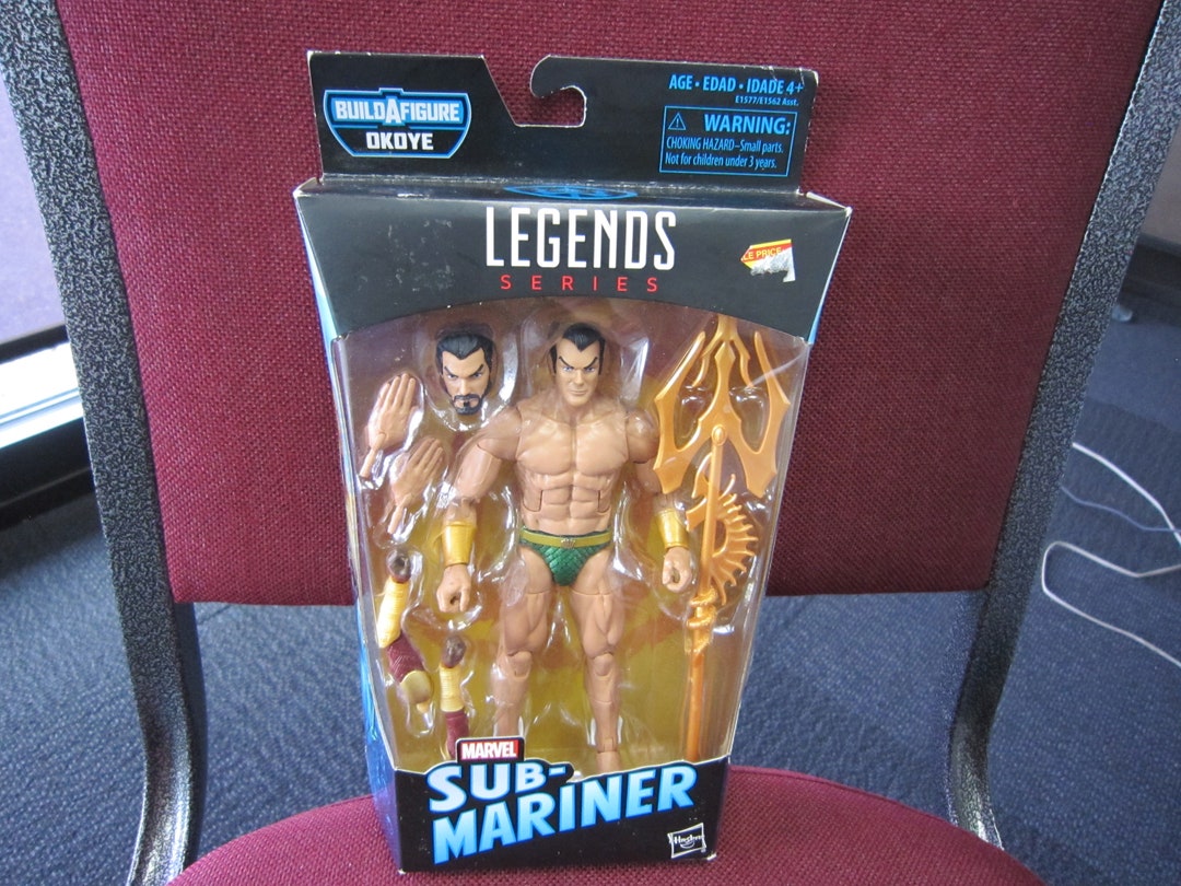 Marvel Legends Sub-mariner Figure, M.I.B. - Etsy