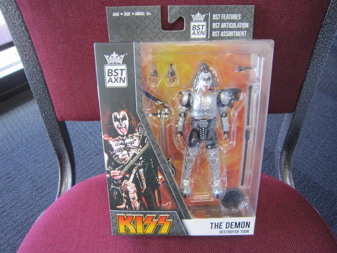 Kiss Gene Simmons Action Figure - MIB, the Demon - Etsy