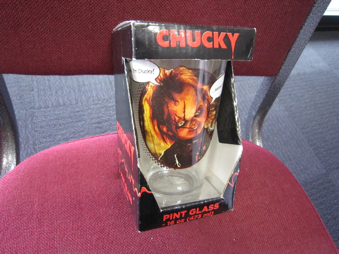 Chucky Pint Glass - N.I.B. 16 Ounces - Etsy