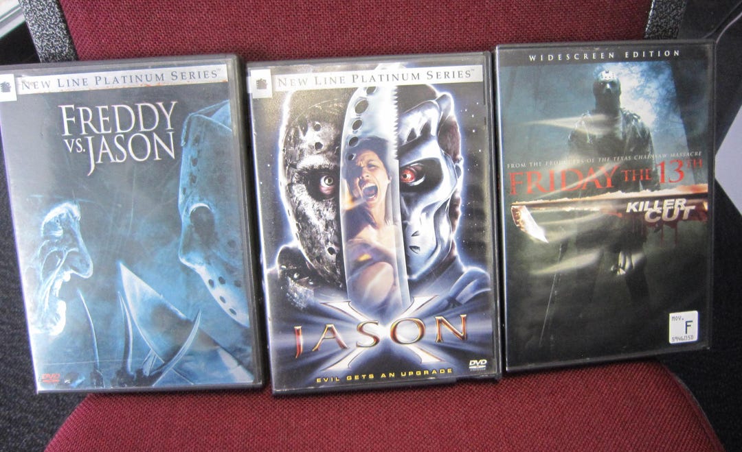 DVD Lot - Jason X, Freddy Vs. Jason, Friday the 13th Killer Cut - Etsy
