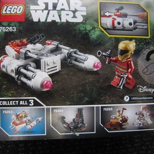 Star Wars Lego Micro Fighter Y-wing - Etsy