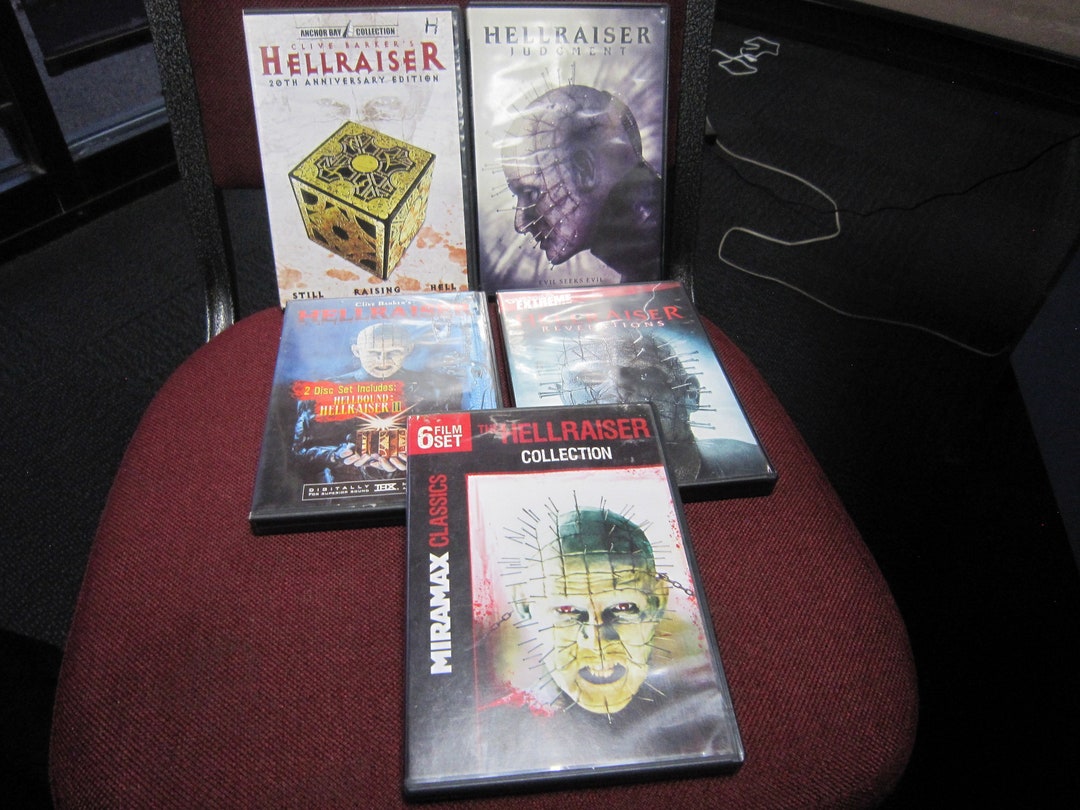 Hellraiser DVD Collection Pinhead, Horror - Etsy