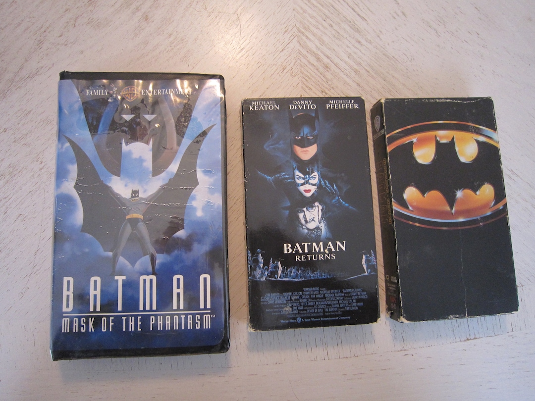 Batman VHS Lot - 1989 - Etsy