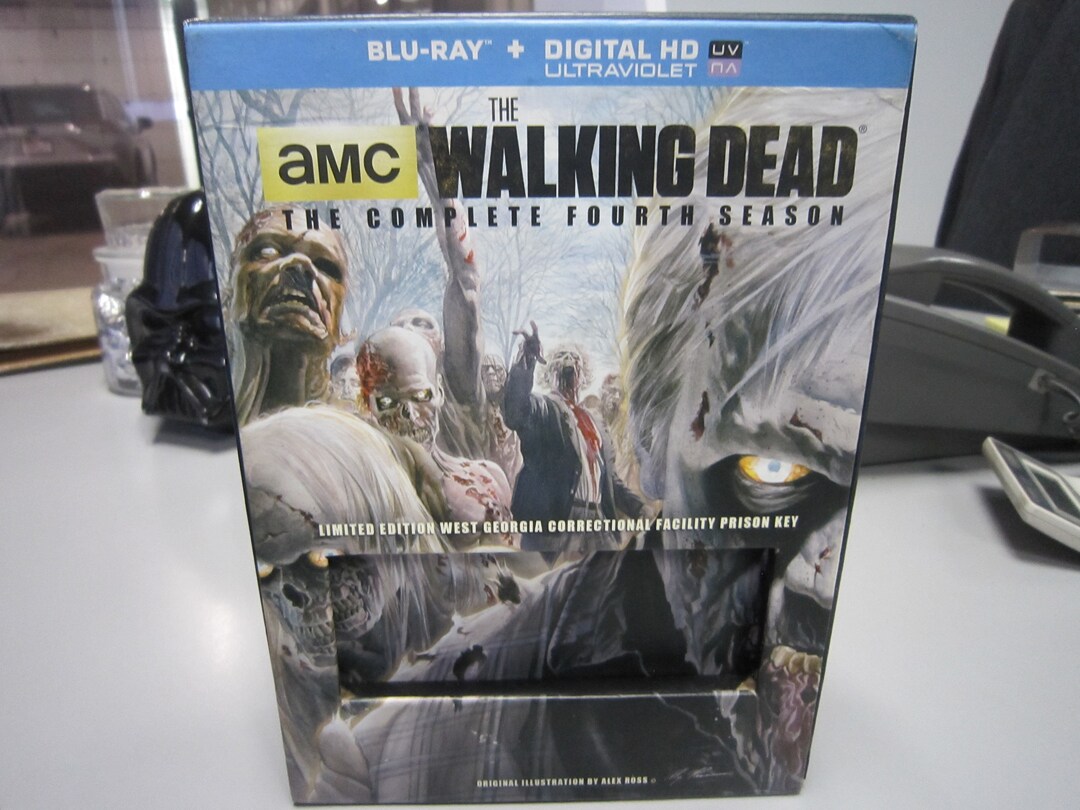 The Walking Dead DVD Set - Complete Fourth Season - Etsy