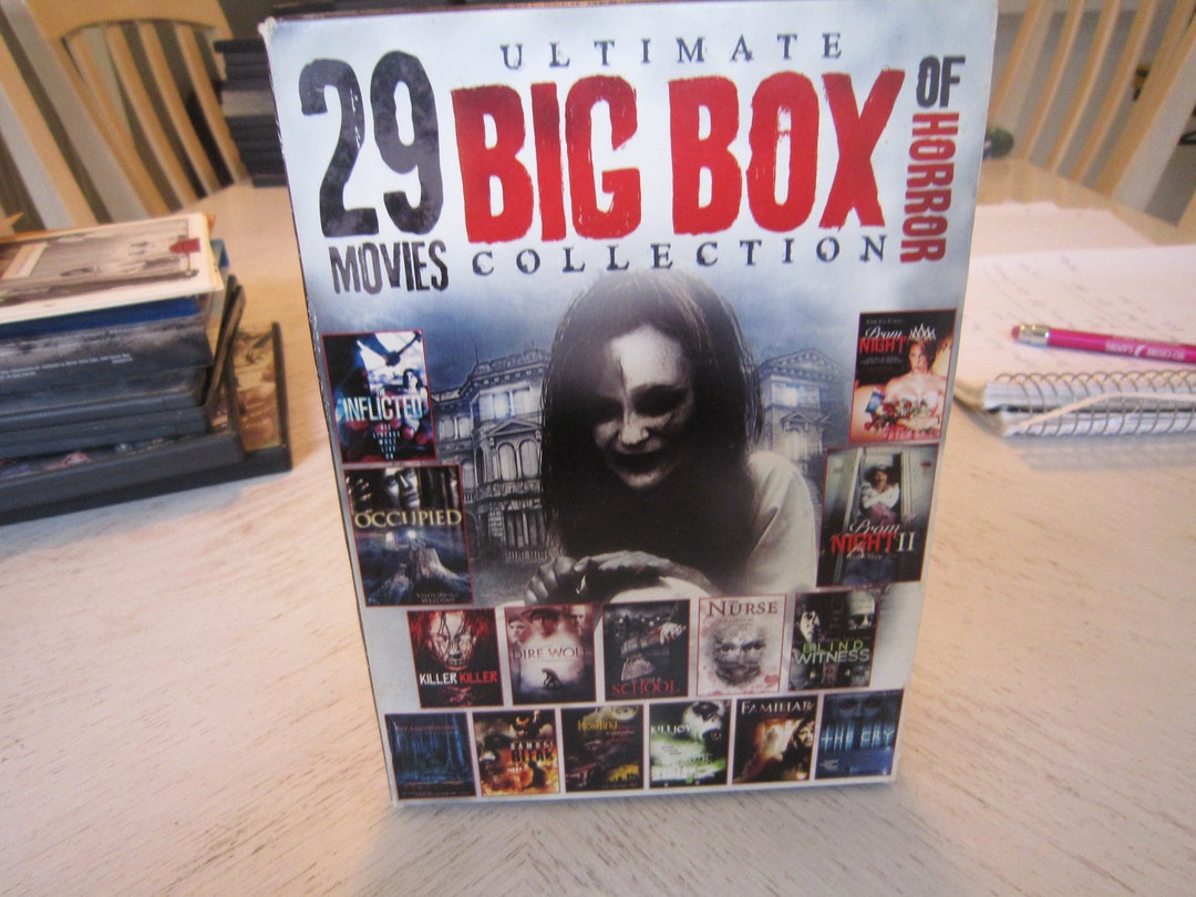 Ultimate Big Box of Horror Dvd's 29 Movies - Etsy