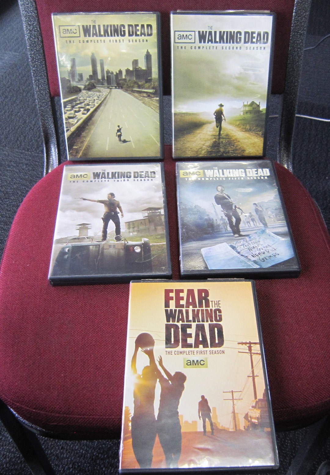 The Walking Dead DVD Lot - Season 1 and Up - Etsy