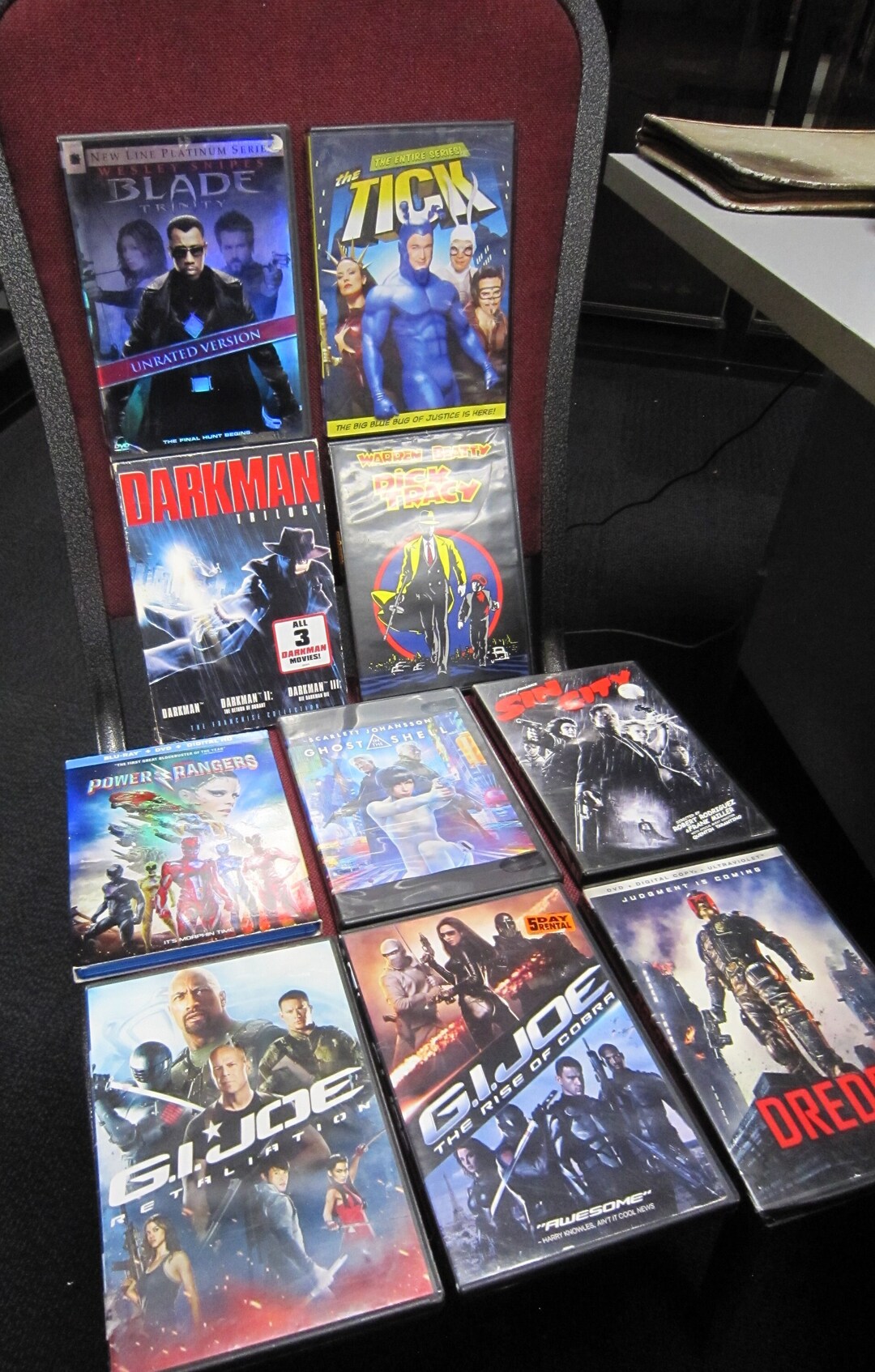 Comic Book Movie DVD Lot - Etsy