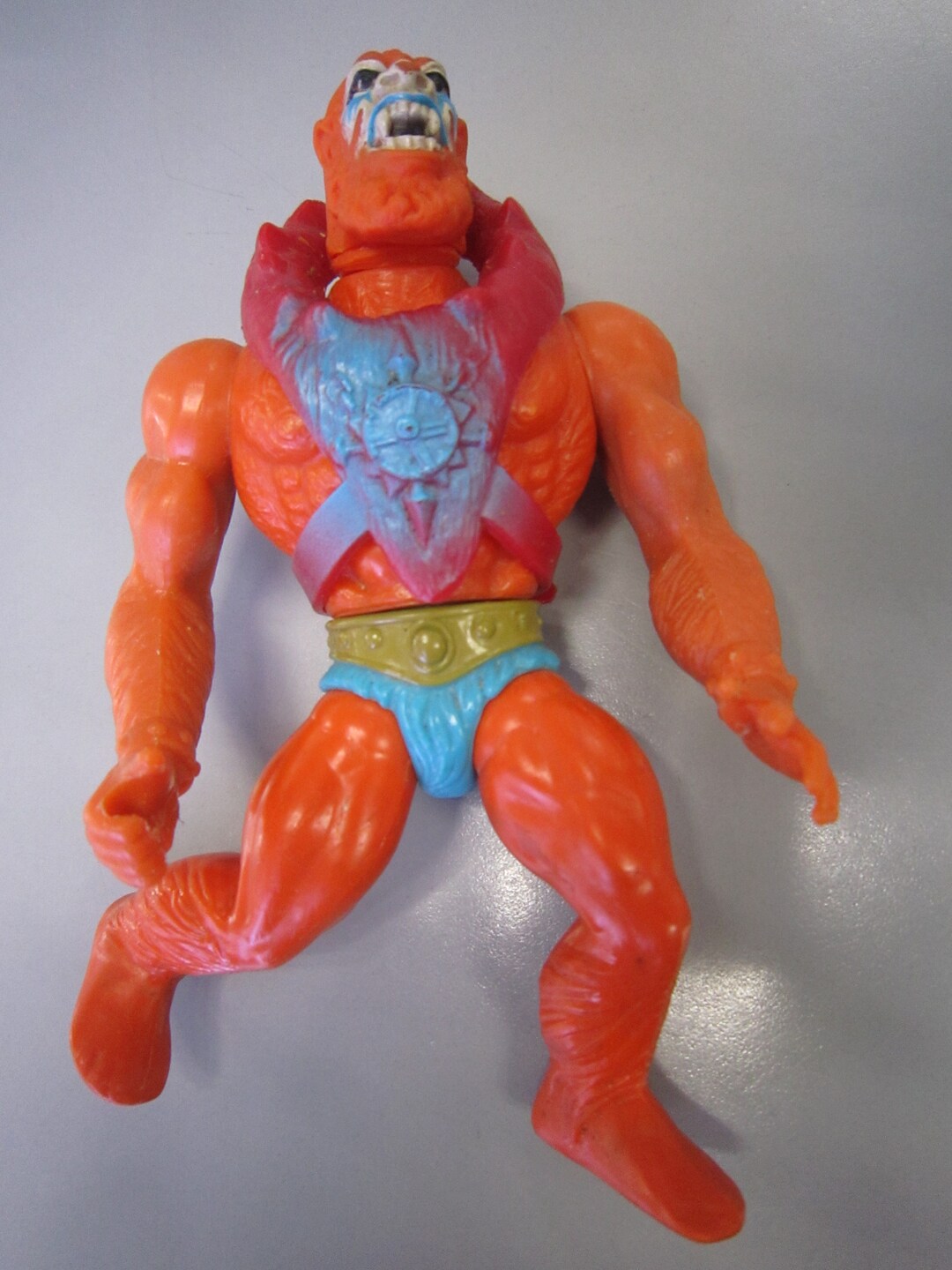 1981 He-man Beast Man Figure by Mattel Soft Head - Etsy