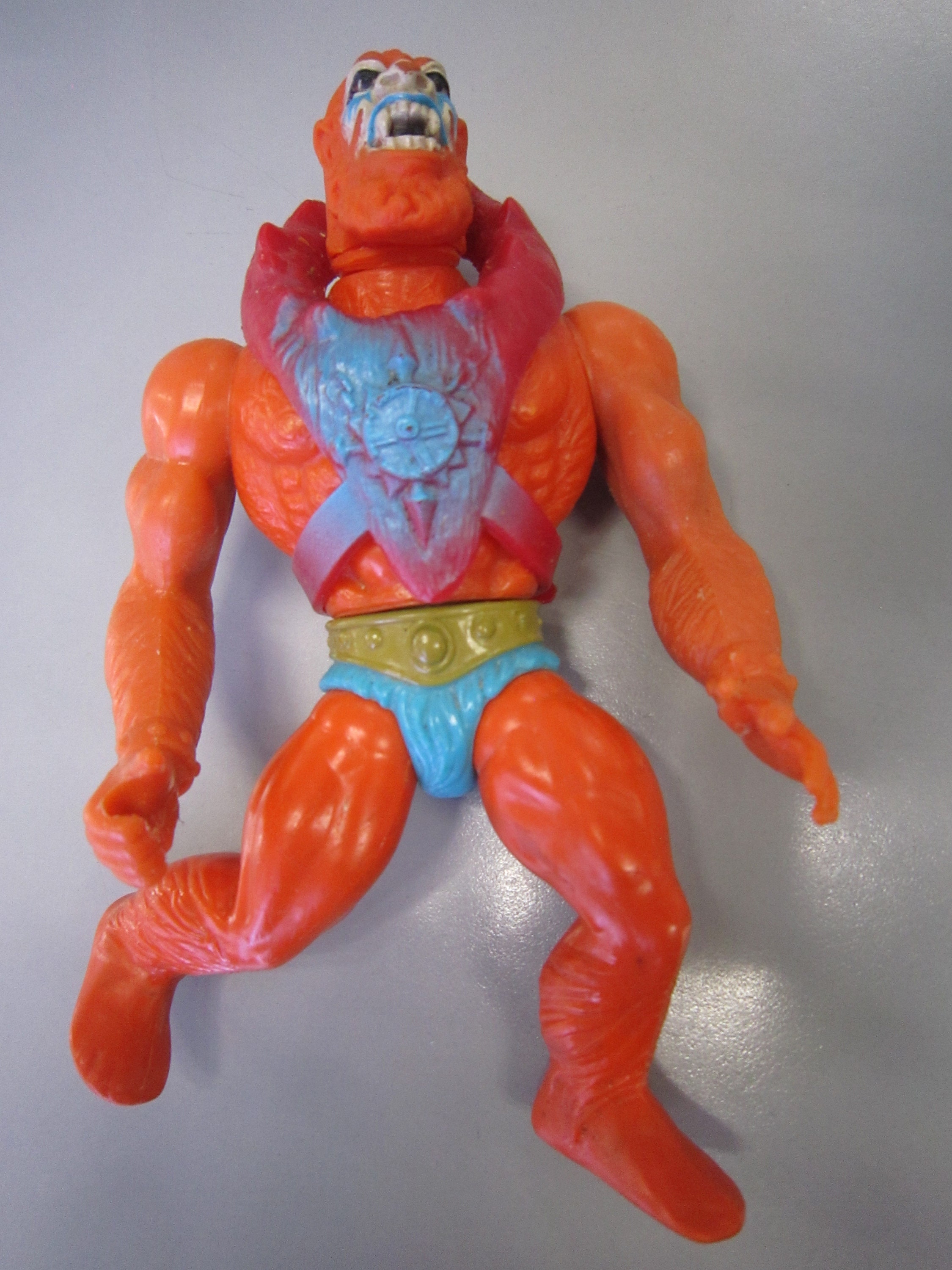 1981 He-man Beast Man Figure by Mattel Soft Head - Etsy