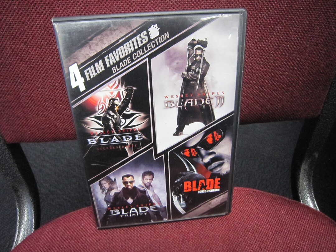 Blade DVD 4 Film Favorites Collection - Etsy