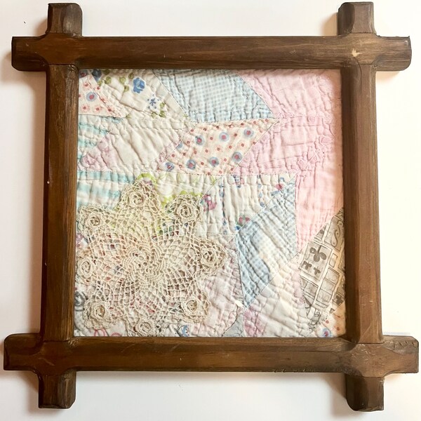 Vintage Quilt Square - Etsy