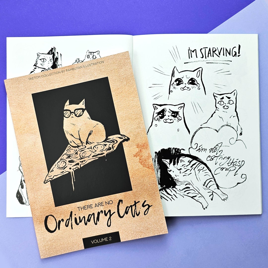 Artbook | There Are No Ordinary Cats Volume 2, Art Collection, Sketch ...
