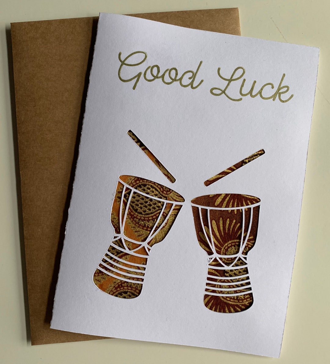 GOOD LUCK CARD Good Luck Happy Birthday Congratulations - Etsy UK