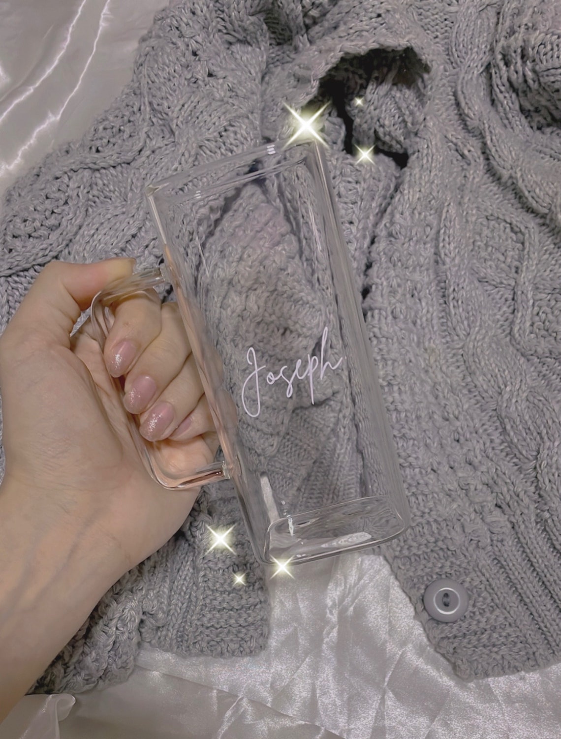 Ins Cup With Name Print Collection - Etsy