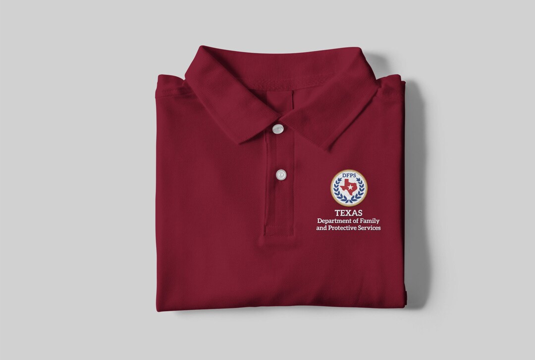 DFPS / HHS Polo Shirt Maroon - Etsy