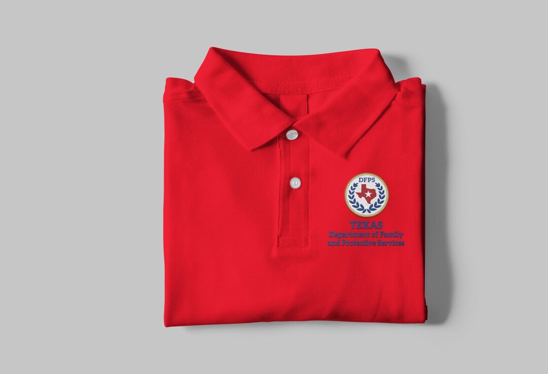 DFPS / HHS Polo Shirt Red - Etsy