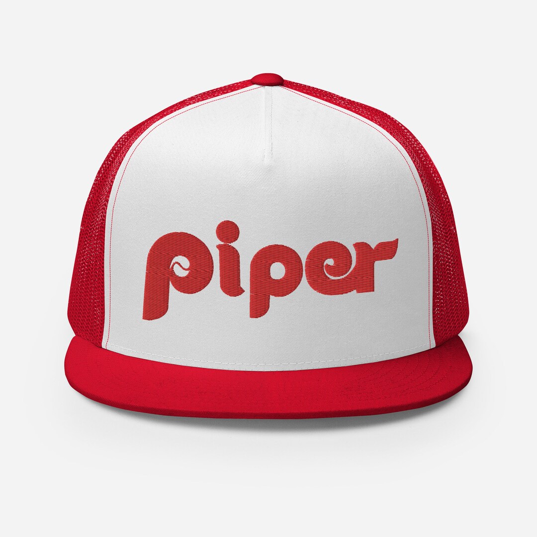 Phish Piper Flat Brim Trucker Cap - Etsy