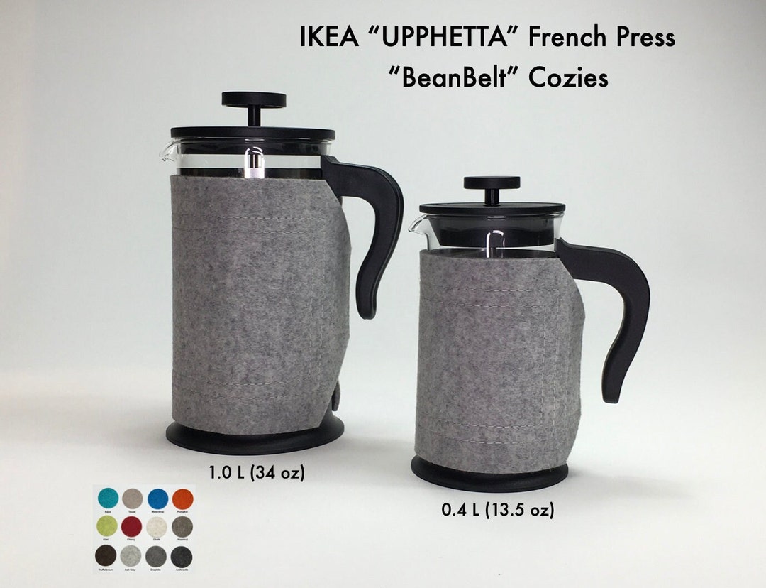 French Press beanbelt Coffee Cozy for the IKEA upphetta Coffee/tea ...
