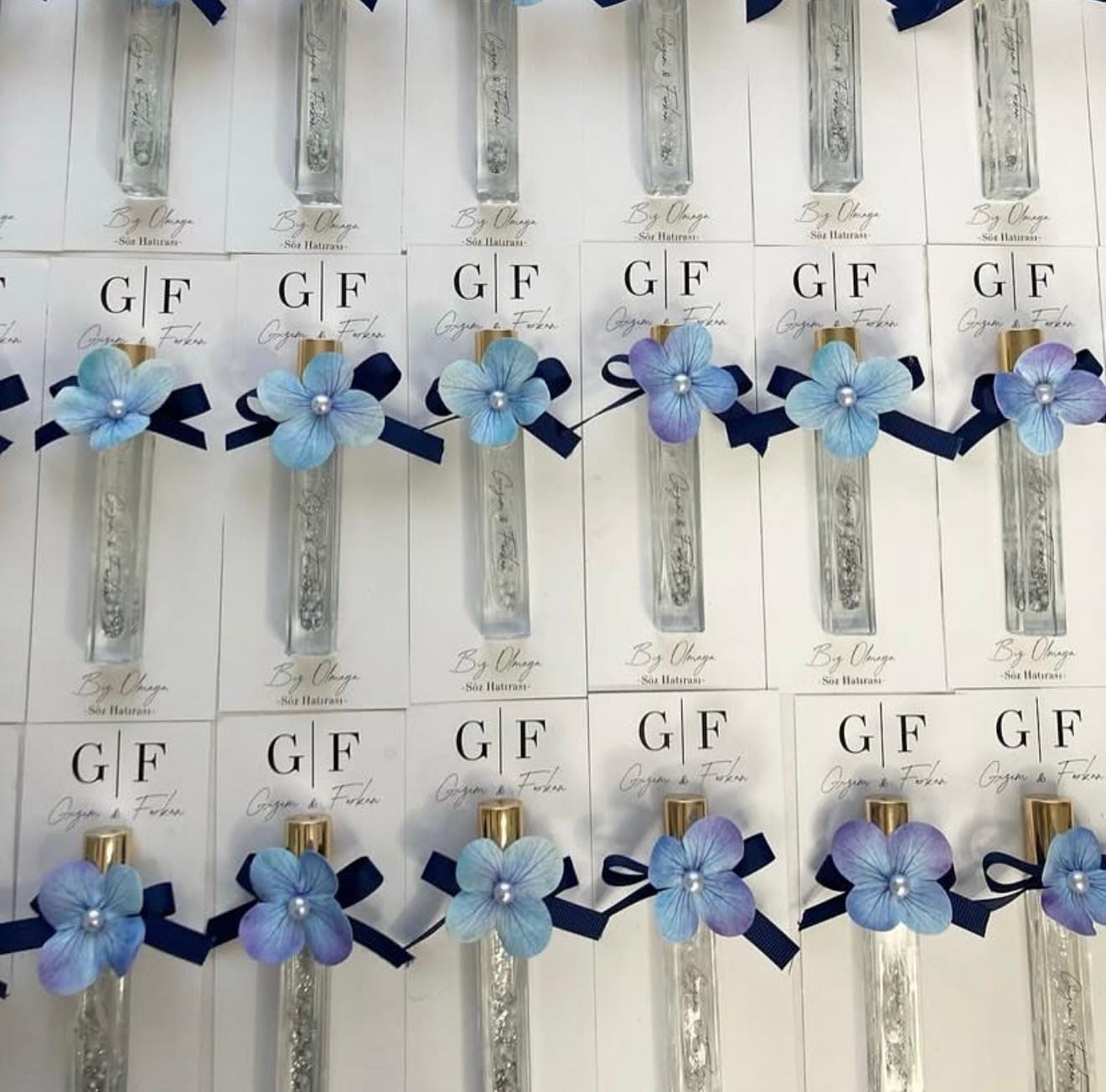 Wedding Pearl Design Cologne Gift in Spray Glass Bottle- Bridesmaid ...