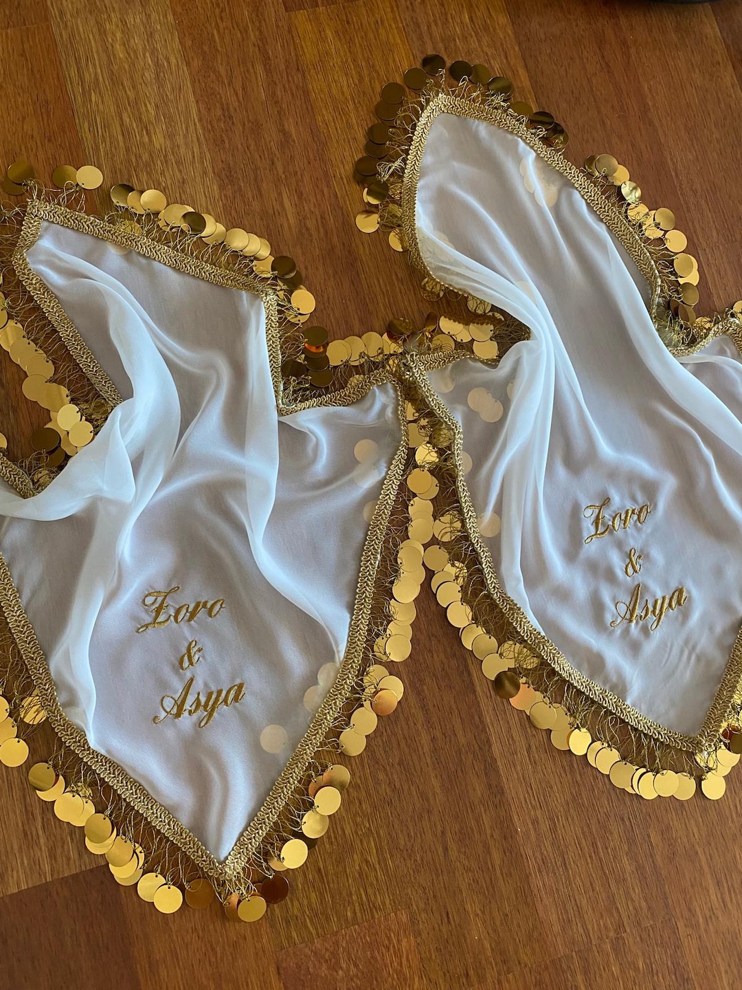 Personalized Embroidered Dancing Handkerchief,bestickte Personalisierte ...
