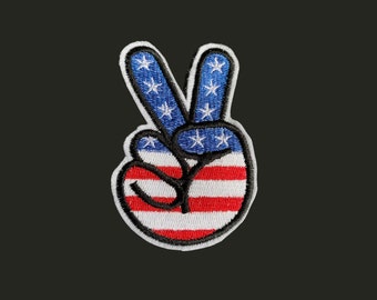 American Flag Distressed Removable Patch - Etsy