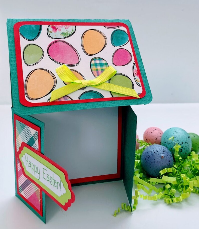 DIY 6 Card Easter Barn Door Card Kit - Etsy