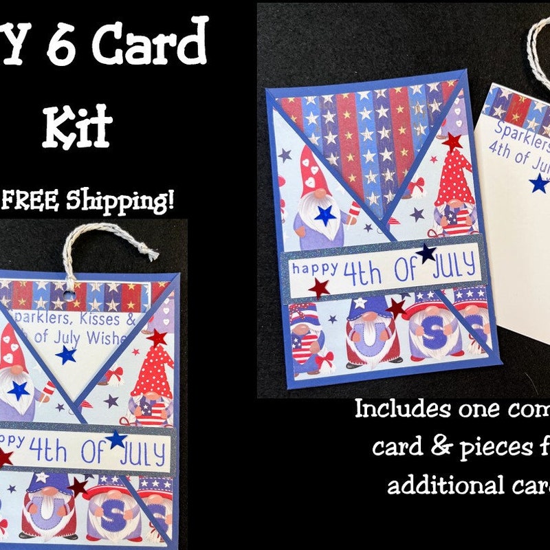 4th of July Cards - Etsy