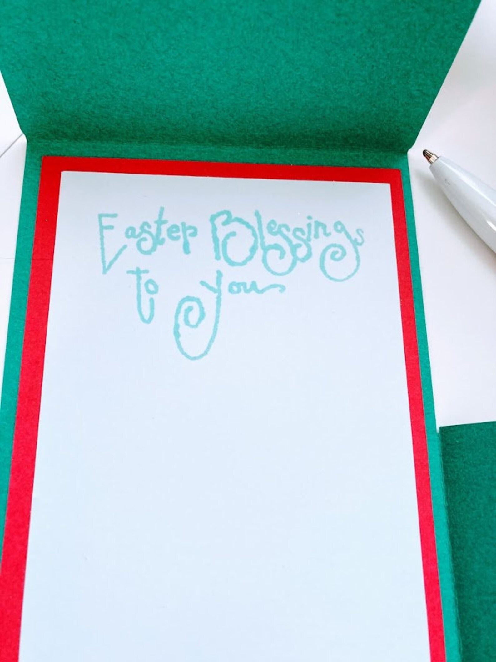 DIY 6 Card Easter Barn Door Card Kit - Etsy