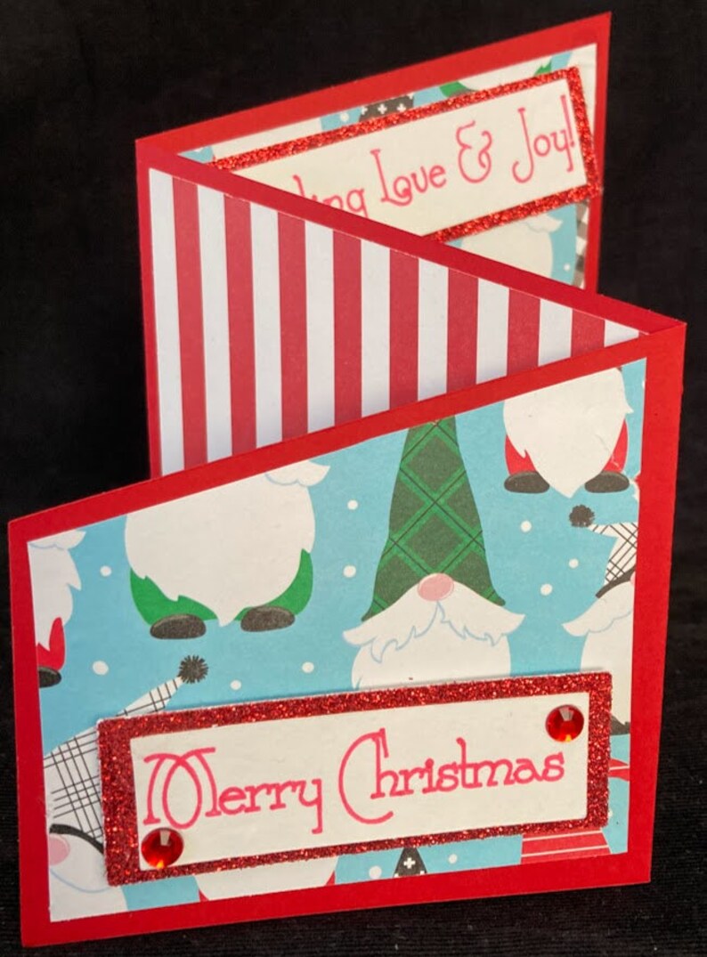 Xmas Variety Trifold DIY 6 Card Kit, Christmas Cards - Etsy