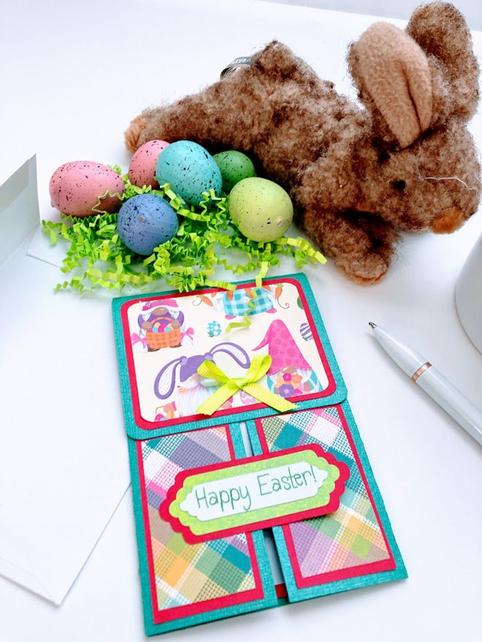 DIY 6 Card Easter Barn Door Card Kit - Etsy