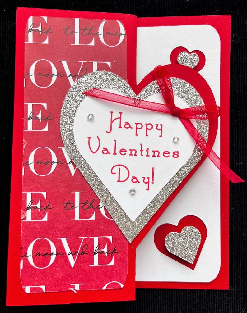 DIY 6-card Kits, Valentine Z Heart Cards - Etsy
