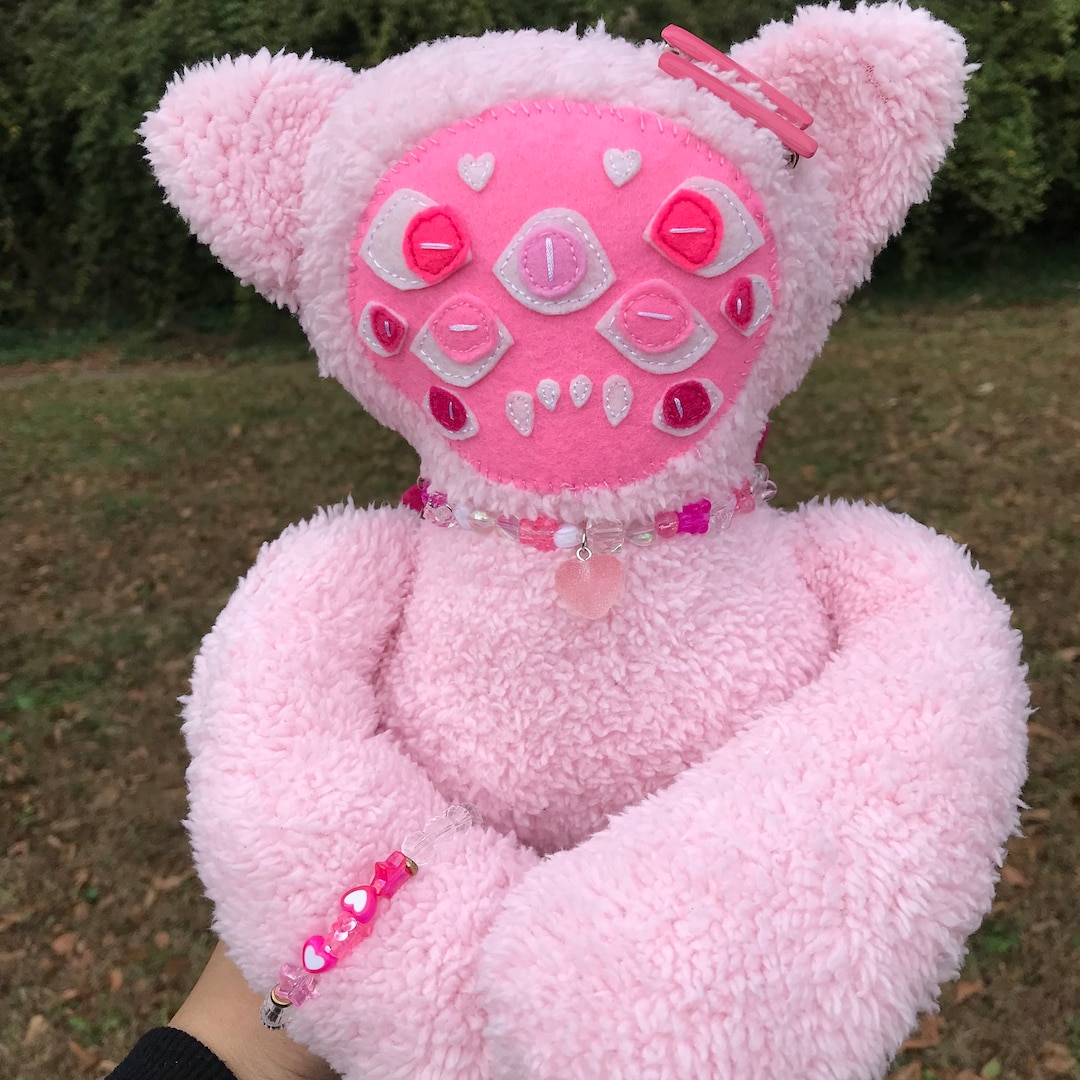 Anais Hexling Plushie, Ooak Doll, Handmade Plushie, Soft Toy, Character ...