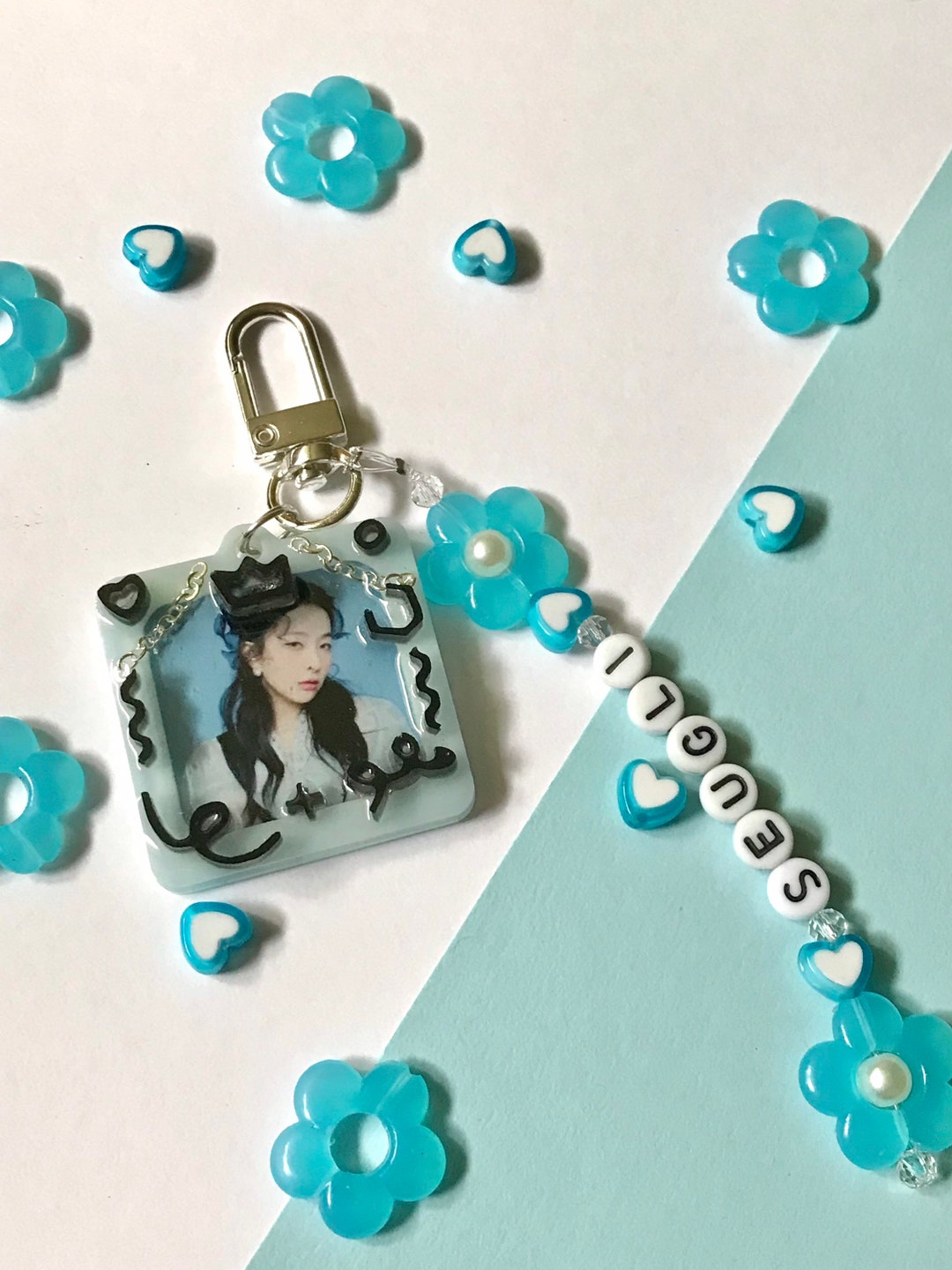 Custom Photo Keychain - Etsy