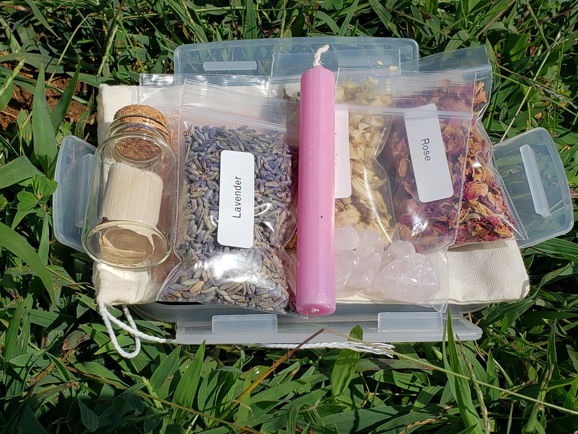 Self Love Spell Jar Kit Spell Jar Kit Spell Kit - Etsy